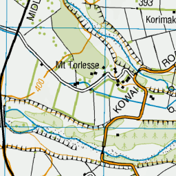 Mount Torlesse, Canterbury - NZ Topo Map
