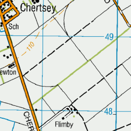 Chertsey, Canterbury - NZ Topo Map