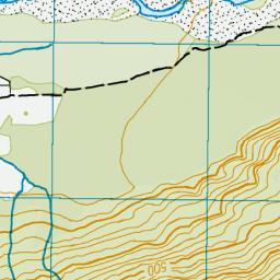 Ahaura River, West Coast - NZ Topo Map