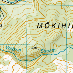 MOKIHINUI FOREST, West Coast - NZ Topo Map