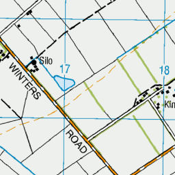 Kinkora, Canterbury - NZ Topo Map