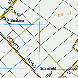 Glentana, Canterbury - NZ Topo Map