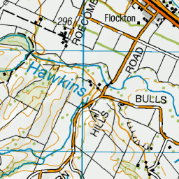 Flockton, Canterbury - NZ Topo Map