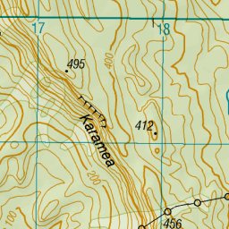 Karamea Bluffs, West Coast - NZ Topo Map