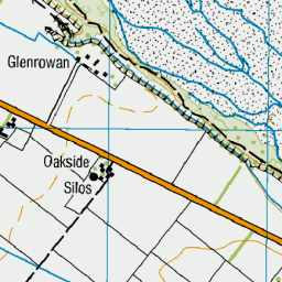 Glenrowan, Canterbury - NZ Topo Map