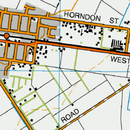 Darfield, Canterbury - NZ Topo Map