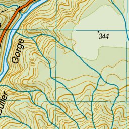 Buller River, Tasman - NZ Topo Map