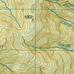Granity Creek, Tasman - NZ Topo Map