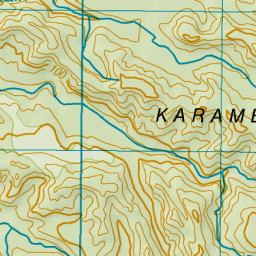 KARAMEA FOREST, West Coast - NZ Topo Map