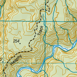 Heaphy Track, West Coast - NZ Topo Map
