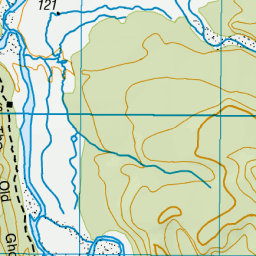 Mokihinui Forks Hut, West Coast - NZ Topo Map