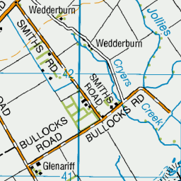 Wedderburn, Canterbury - NZ Topo Map