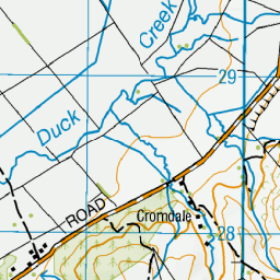 Cromdale, Canterbury - NZ Topo Map