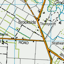Brookside, Canterbury - NZ Topo Map