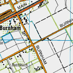 Buccleuch, Canterbury - NZ Topo Map