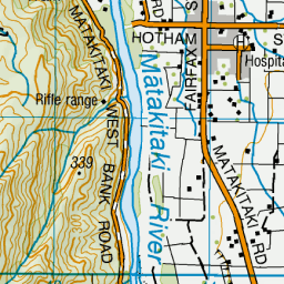 Murchison, Tasman - NZ Topo Map
