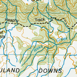 Heaphy Track, Tasman - NZ Topo Map