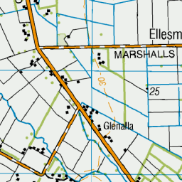 Ellesmere, Canterbury - NZ Topo Map