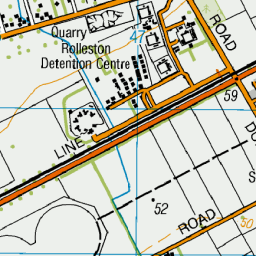 Rolleston Detention Centre, Canterbury - NZ Topo Map