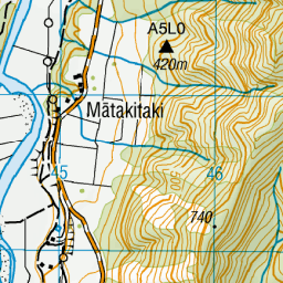 Matakitaki, Tasman - NZ Topo Map
