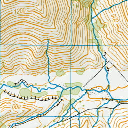 Kakapo Brook, Canterbury - NZ Topo Map