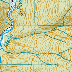 Matiri River, Tasman - NZ Topo Map