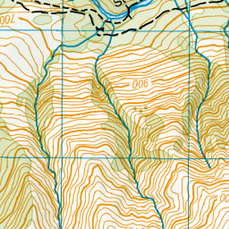 Boyle River, Canterbury - NZ Topo Map