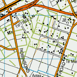 Te Mara Farm, Canterbury - NZ Topo Map