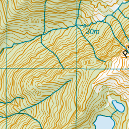 PEEL RANGE, West Coast - NZ Topo Map