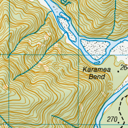 Karamea Bend, West Coast - NZ Topo Map