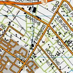 Prebbleton, Canterbury - NZ Topo Map