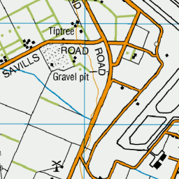 Tiptree, Canterbury - NZ Topo Map