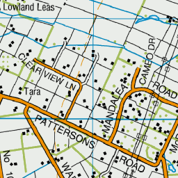Tara, Canterbury - NZ Topo Map
