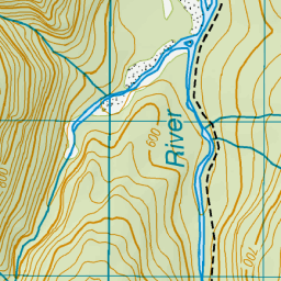 Matakitaki River, Tasman - NZ Topo Map