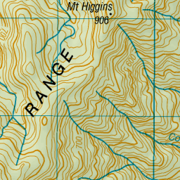 Mount Higgins, Tasman - NZ Topo Map