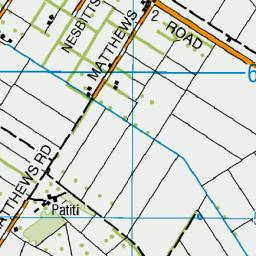 Halswell River, Canterbury - NZ Topo Map