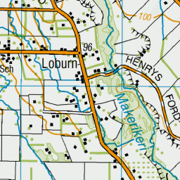 Loburn, Canterbury - NZ Topo Map