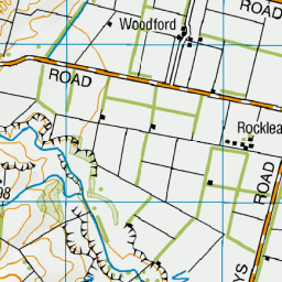 Rocklea, Canterbury - NZ Topo Map