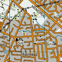 Avonhead, Canterbury - NZ Topo Map