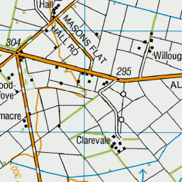 Woodgrove, Canterbury - NZ Topo Map