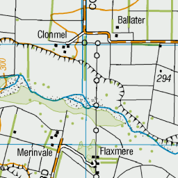Ballater, Canterbury - NZ Topo Map