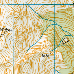 ELLA RANGE, Tasman - NZ Topo Map