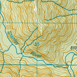 Stanley River, Tasman - NZ Topo Map