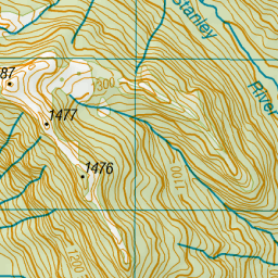 Stanley River, Tasman - NZ Topo Map