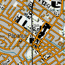 Papanui, Canterbury - NZ Topo Map