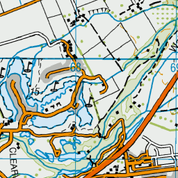 The Groynes, Canterbury - NZ Topo Map