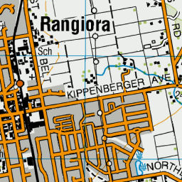 Coldstream, Canterbury - NZ Topo Map