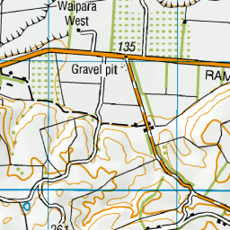 Waipara West, Canterbury - NZ Topo Map