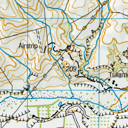 Tullamore, Canterbury - NZ Topo Map