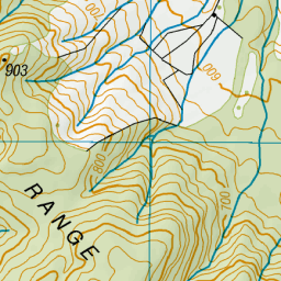 MUNTZ RANGE, Tasman - NZ Topo Map